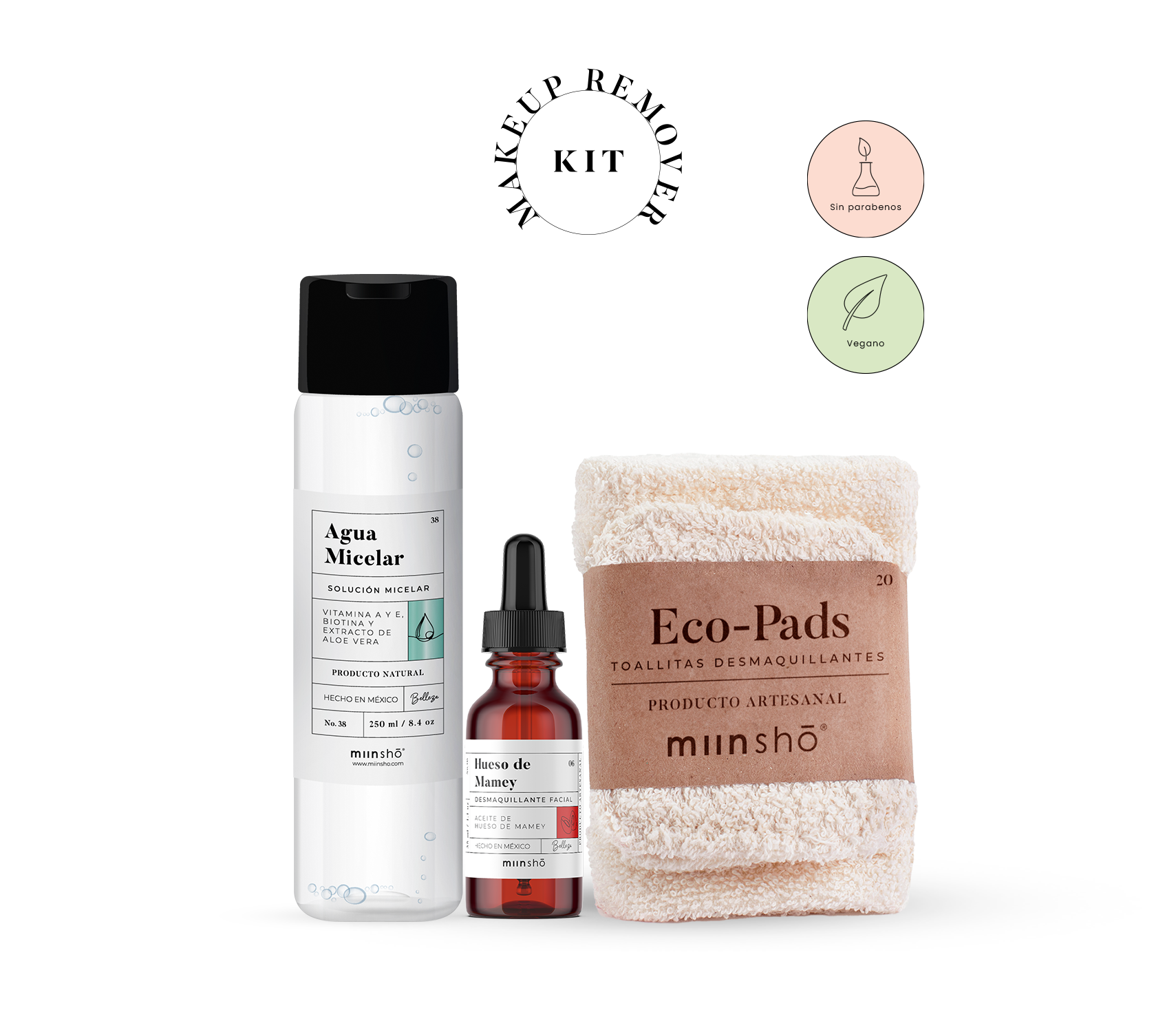 Makeup Remover Kit (Rutina desmaquillante) – miinsho